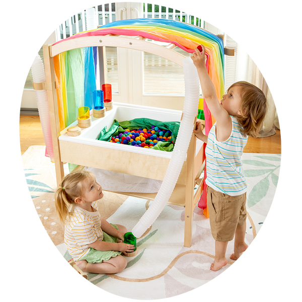 Sand and Water Sensory Table for Kids – Guidecraft