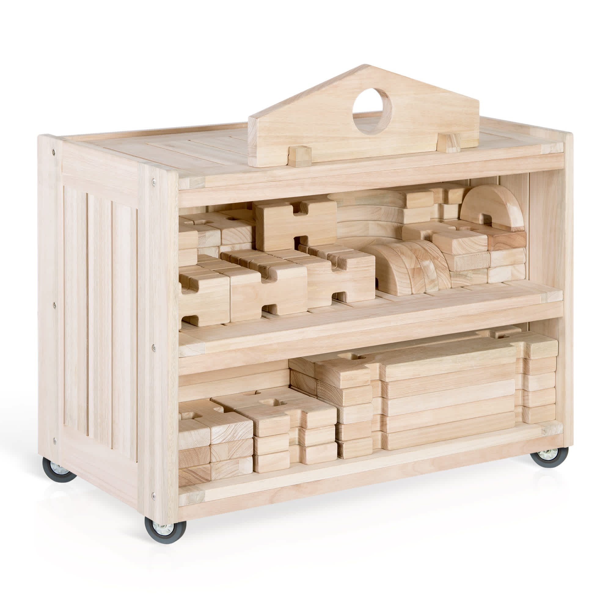 Notch Blocks Storage Cart – Guidecraft
